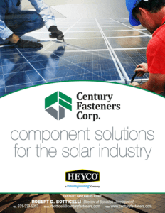Solar Power - Century Fasteners Corp.