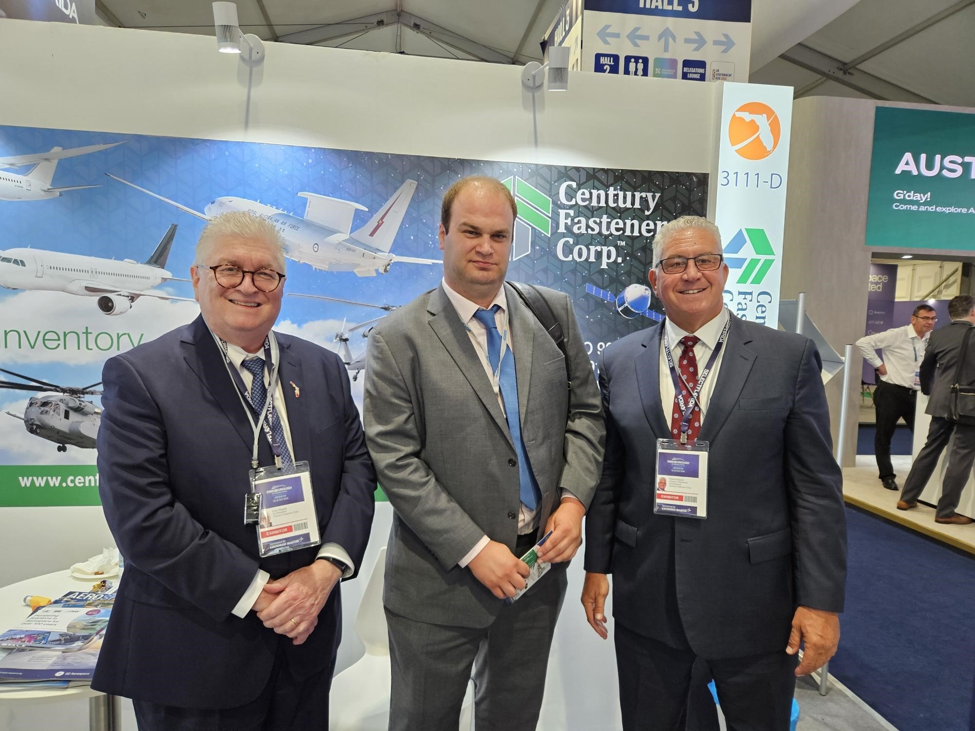 2026 Farnborough International Airshow - Century Fasteners Corp.